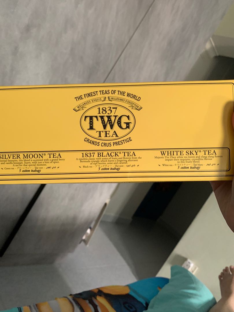 TWG tea ONLY 4 white sky inside, Food & Drinks, Beverages on Carousell