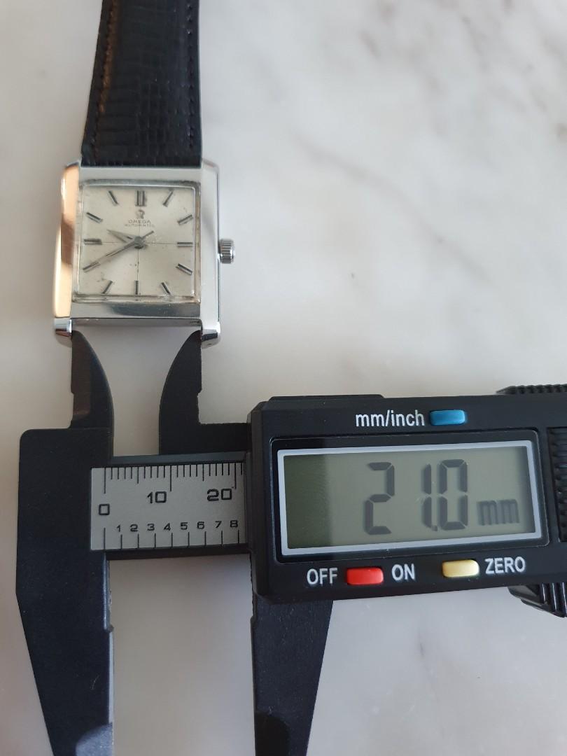 Vintage 1961 Omega Rare Rectangular Automatic Watch, Luxury, Watches on ...