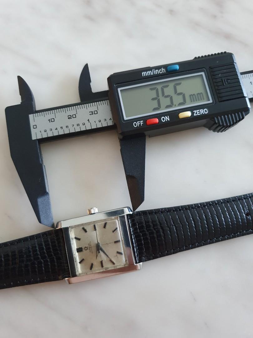 Vintage 1961 Omega Rare Rectangular Automatic Watch, Luxury, Watches on ...