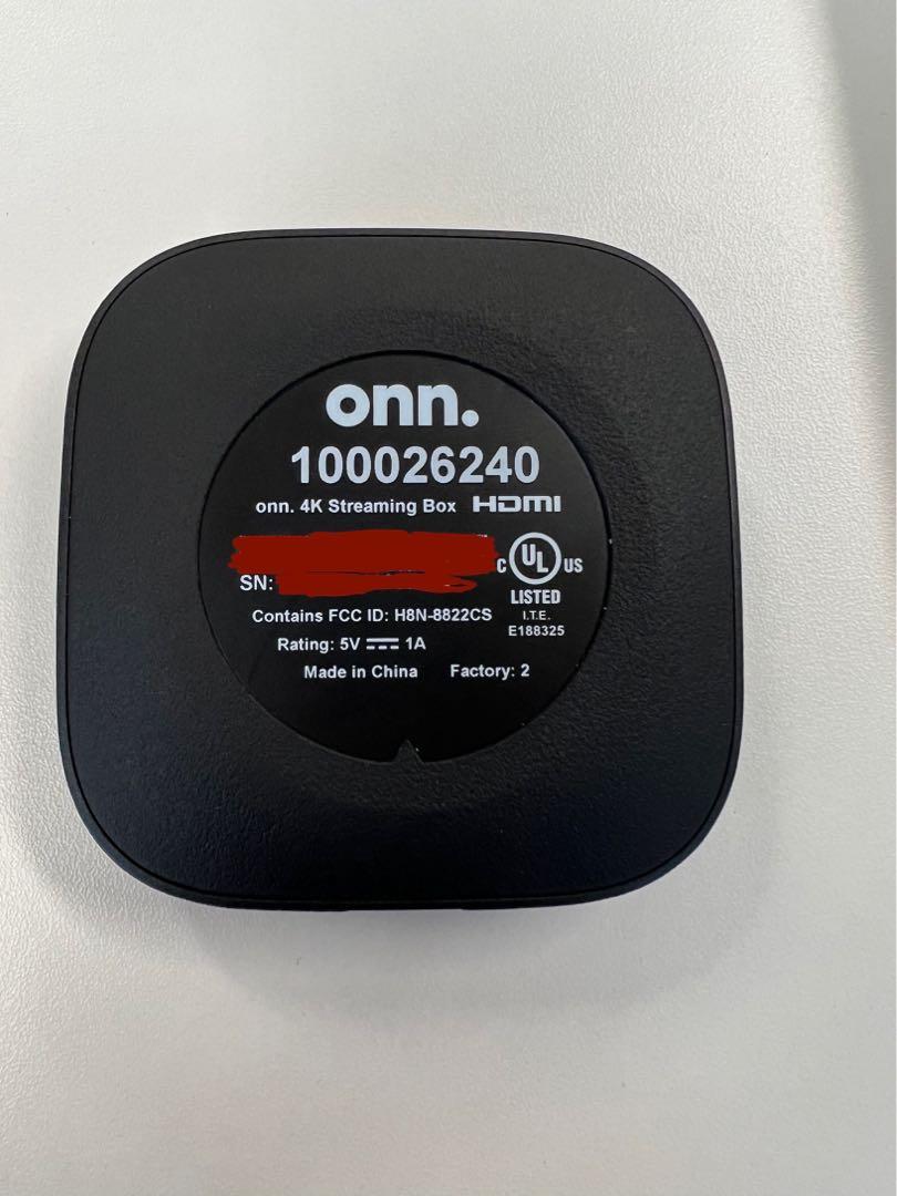 Walmart Onn UHD 4K Streaming Device Android TV Box HDMI Chromecast ...