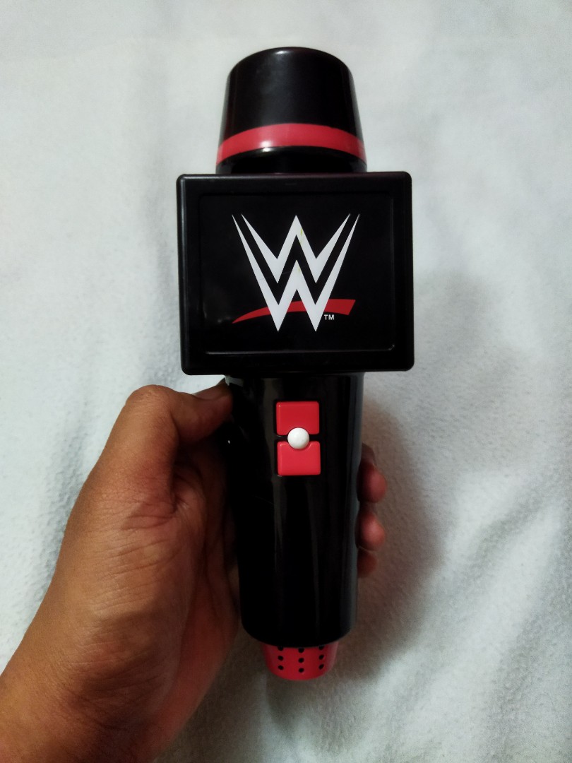 WWE mic raw, Hobbies & Toys, Collectibles & Memorabilia, Vintage ...