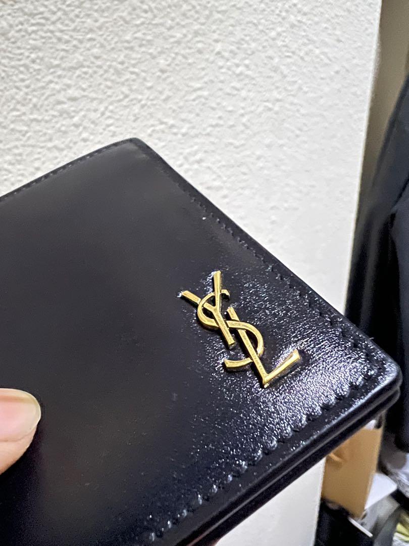 YSL Wallet Men Classic Bi-fold, Men's Fashion, Watches & Accessories ...