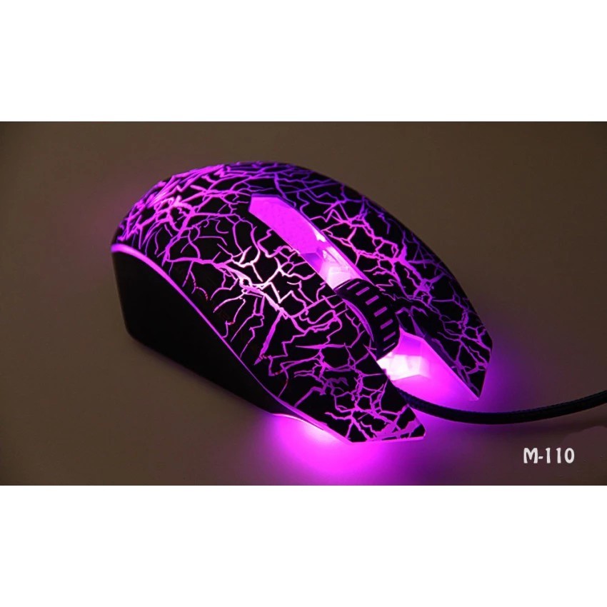 Zeus M-110 Lightning Chain Bolt Gaming Mouse Breathing Light at 27% off ...