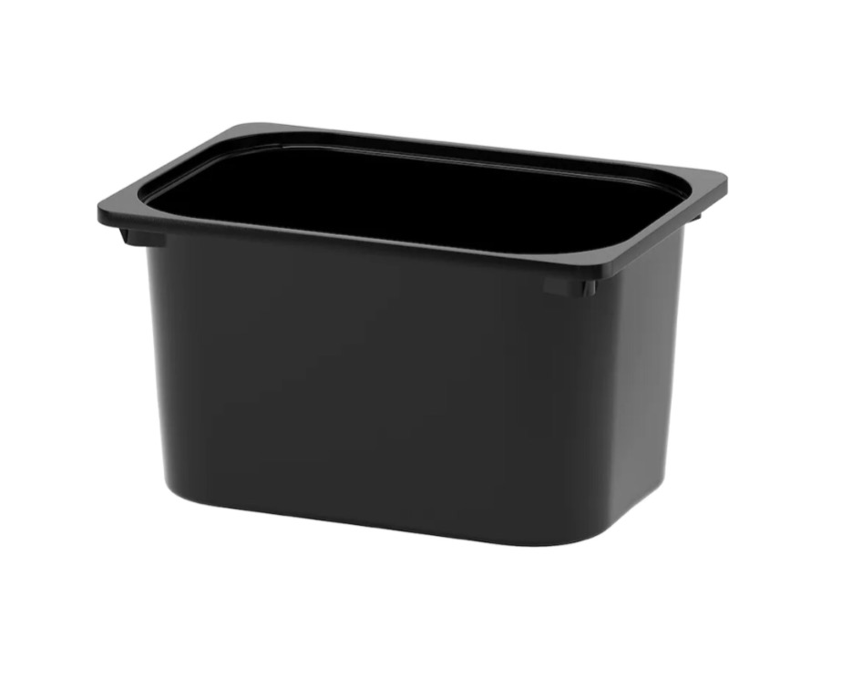 4 x IKEA Trofast Tubs/Boxes, black, Furniture & Home Living, Home ...