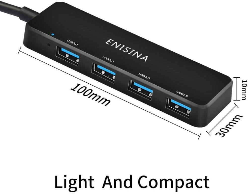 59A Enisina USB 3.0 Hub 4 ports, Computers & Tech, Parts & Accessories ...