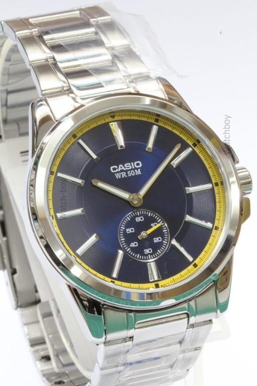 深水埗 有門市全新正貨 1年保養 CASIO 錶 卡西歐 手錶 男裝/女裝/卡西欧 MTP-E101D-2A MTPE101D-2A MTP ...