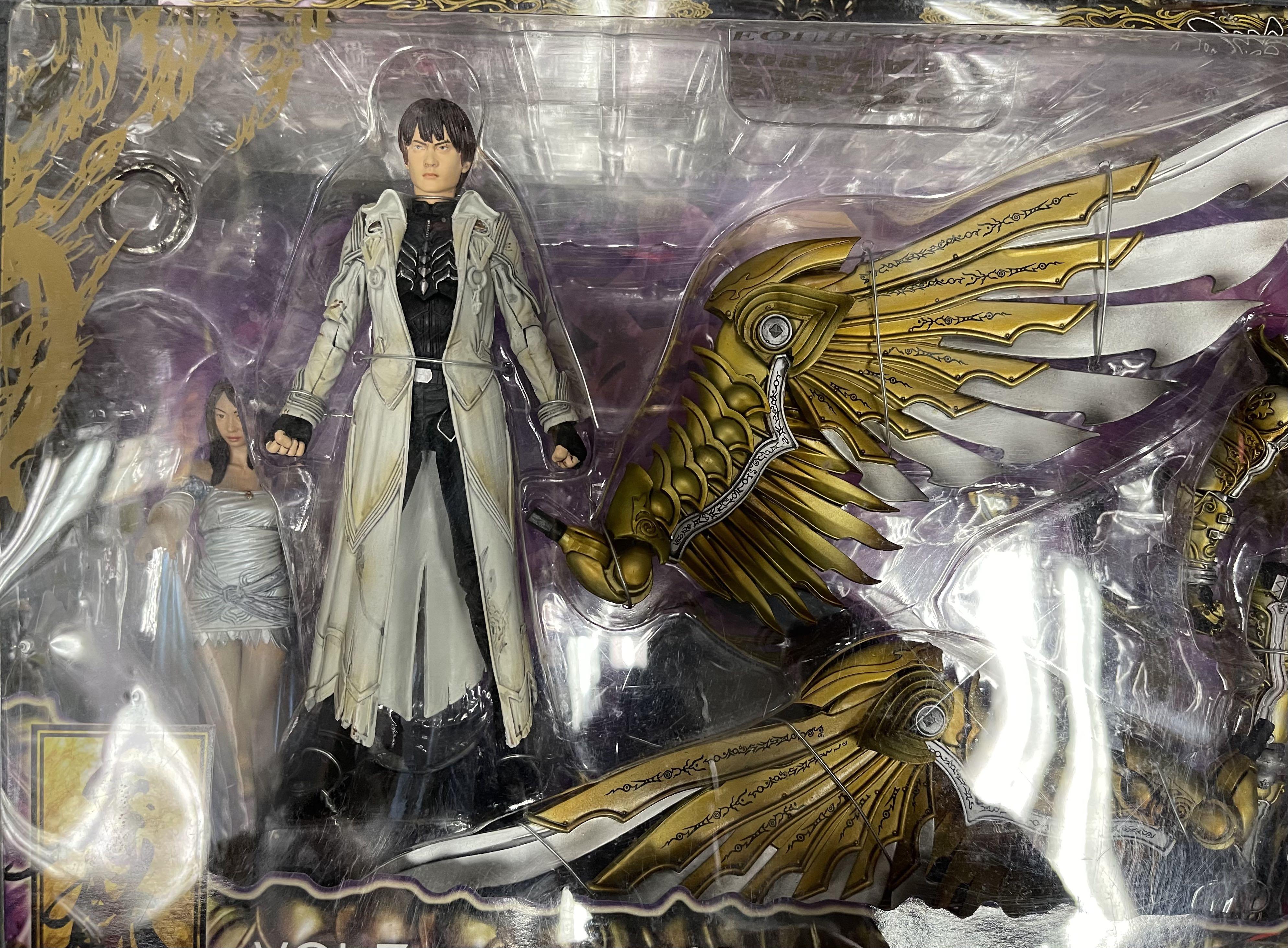 淸屋平讓 全新未開封 SIC 飛翼牙狼 冀人 Garo 冴島 御月薰關節可動 Equip & Prop Action Figure (盒有傷 ...
