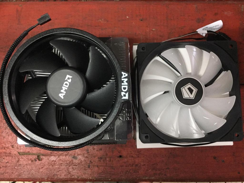 AMD socket am4 hsf / ID Cooling 120mm fan ARGB, Computers & Tech, Parts ...