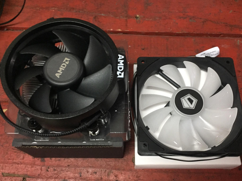 AMD socket am4 hsf / ID Cooling 120mm fan ARGB, Computers & Tech, Parts ...