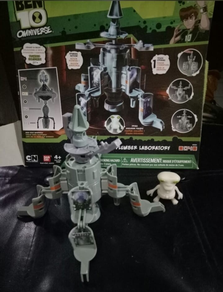 Ben 10 galactic plumber laboratory, Toys & Collectibles, Mainan di ...