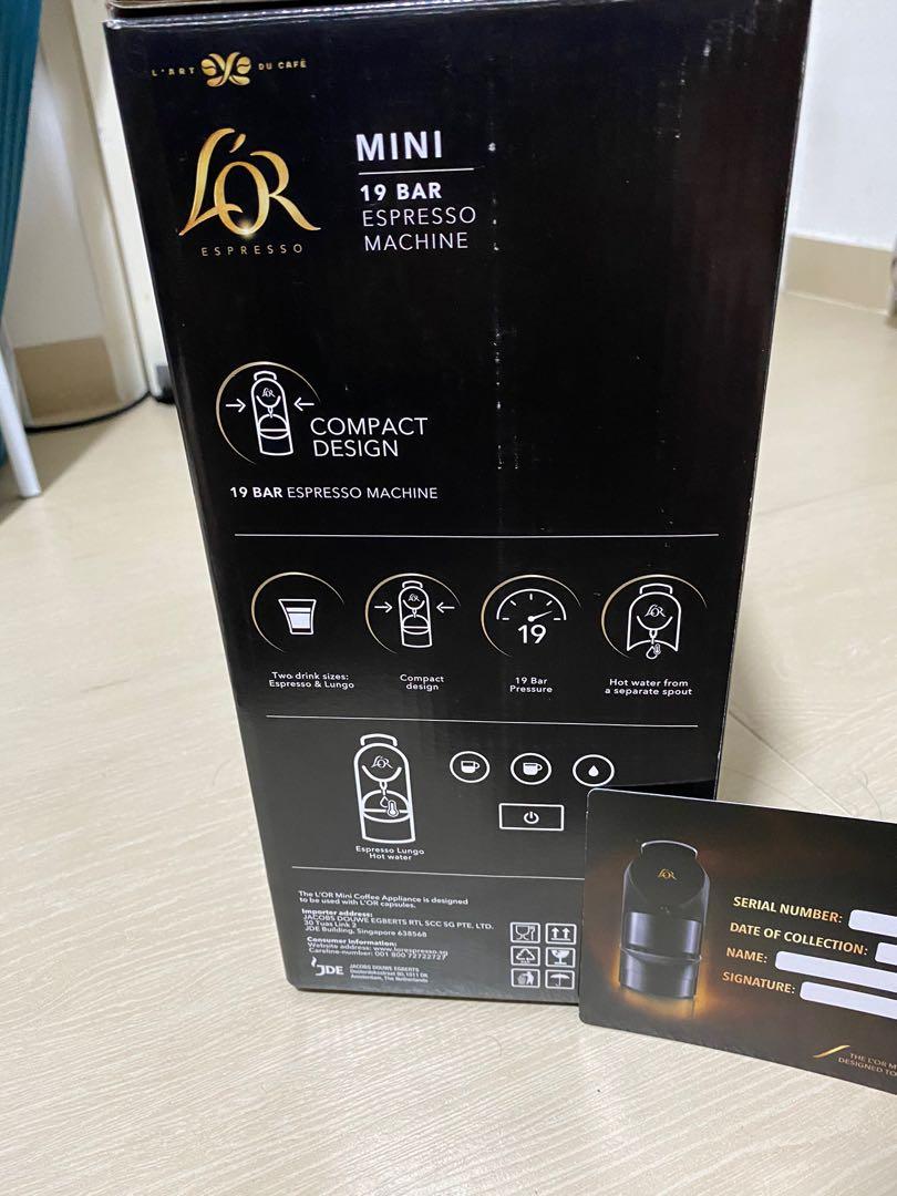 (BNIB) L'or Coffee Nespresso Machine MINI LOR (with local warranty ...