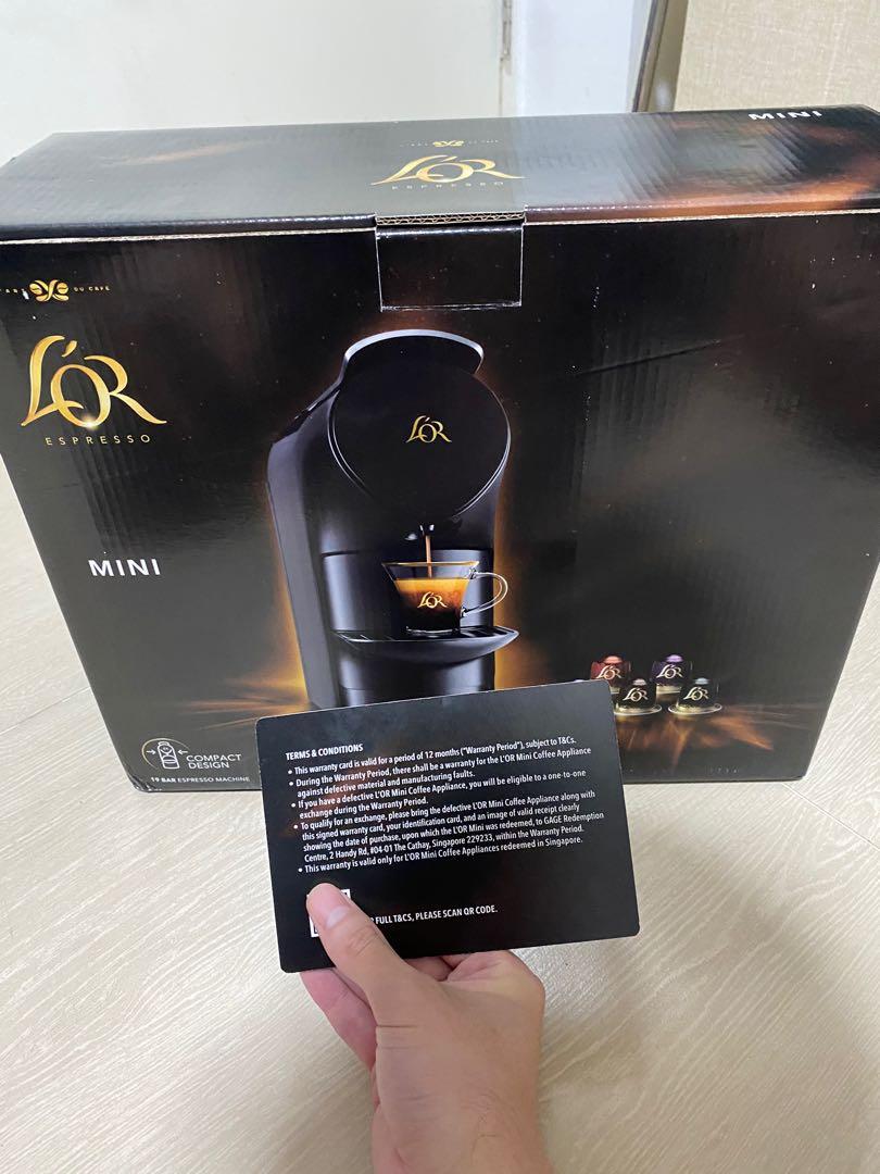 (BNIB) L'or Coffee Nespresso Machine MINI LOR (with local warranty ...