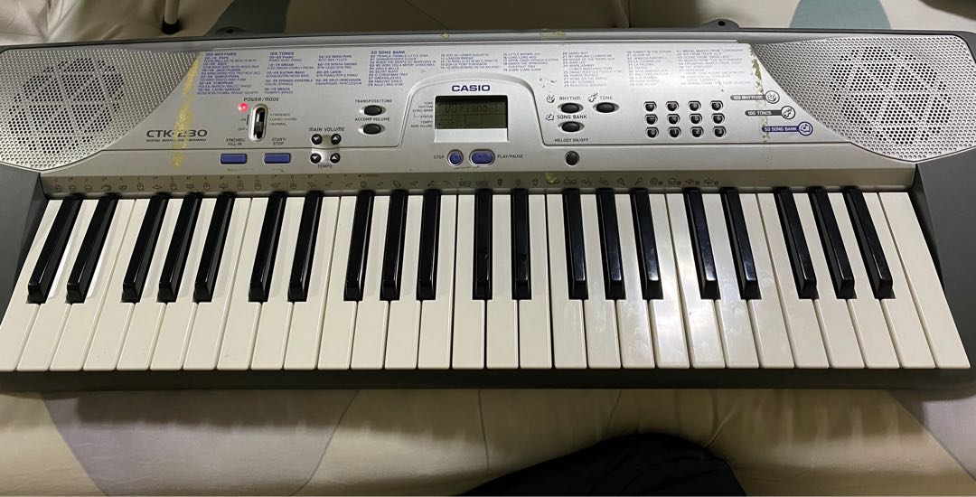 [URGENT] Casio Keyboard CTK-230 49keys, Hobbies & Toys, Music & Media, Musical Instruments on ...