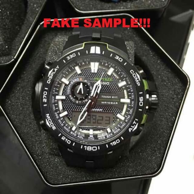 CASIO PRO TREK PROTREK PRW-6000-1DR Triple Sensor v3 Tough Solar ...