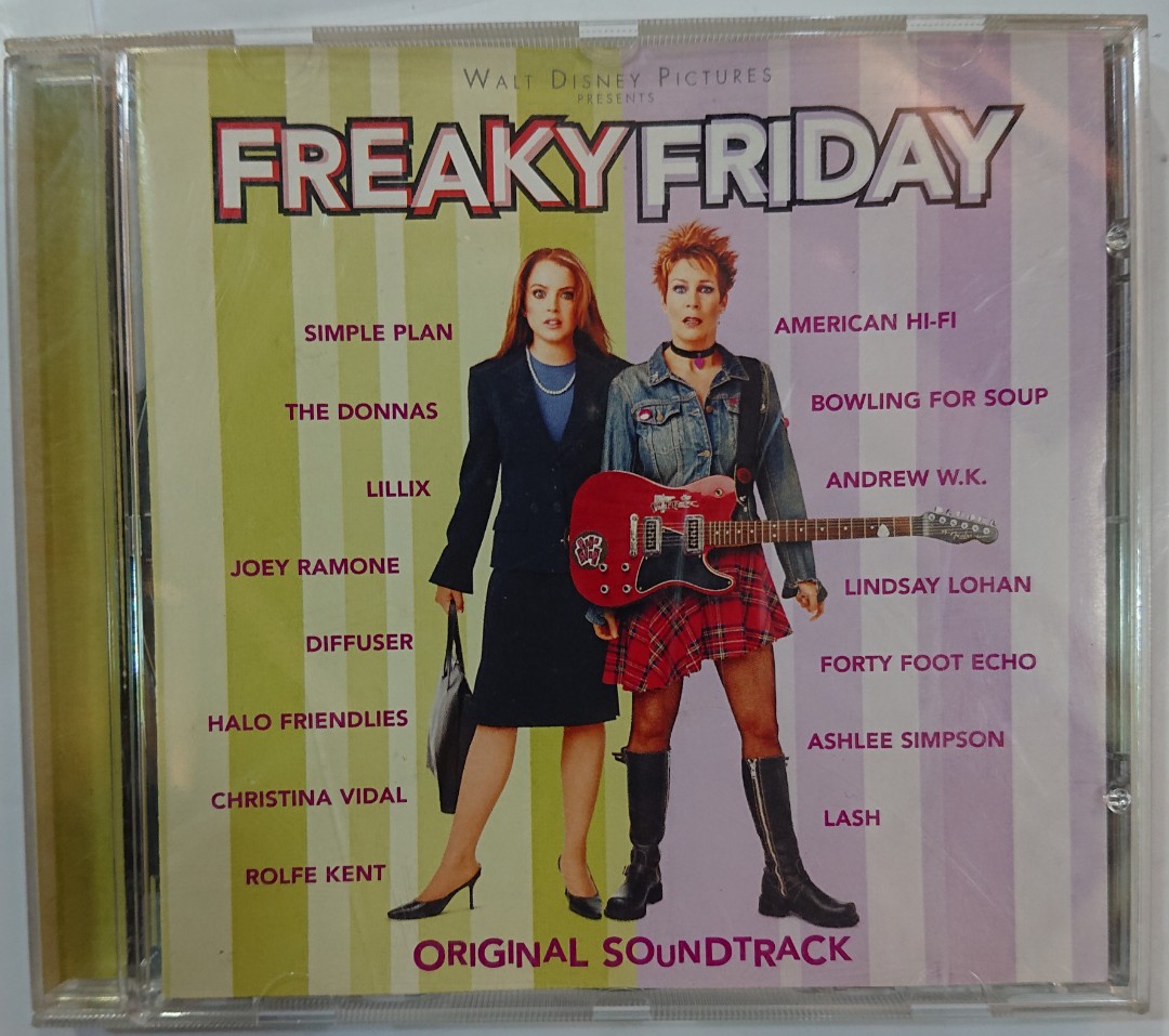 原聲cd Freaky friday, 興趣及遊戲, 音樂樂器 & 配件, 音樂與媒體 - CD 及 DVD - Carousell