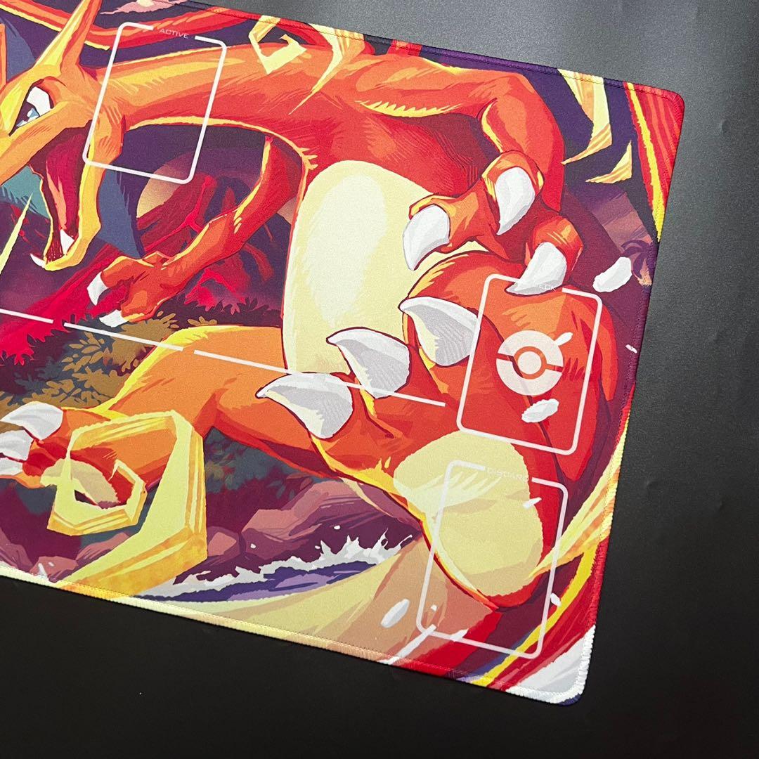 Charizard TCG Playmat Pokemon PTCG Card Game Desk Mat Pad, Hobbies ...