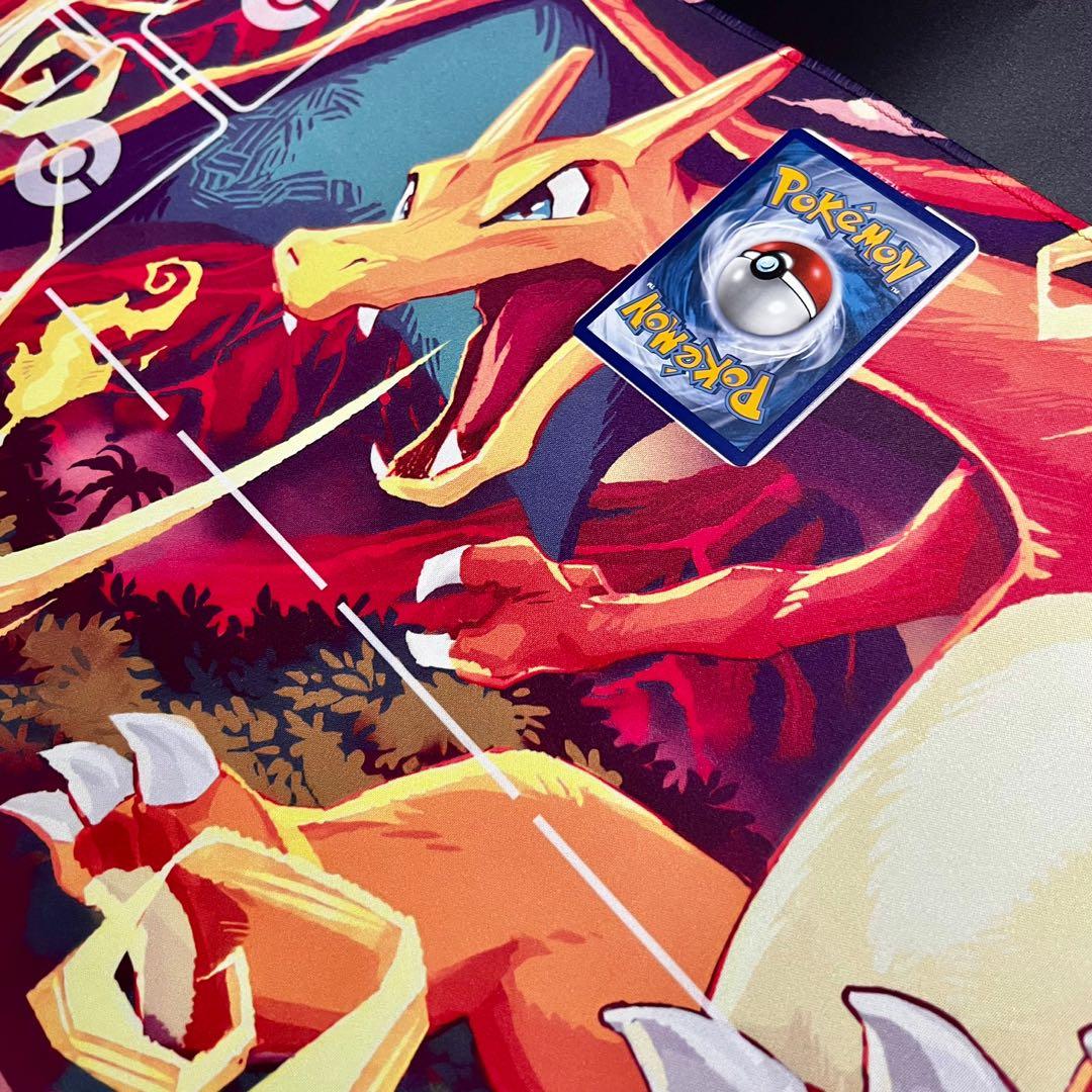 Charizard TCG Playmat Pokemon PTCG Card Game Desk Mat Pad, Hobbies ...