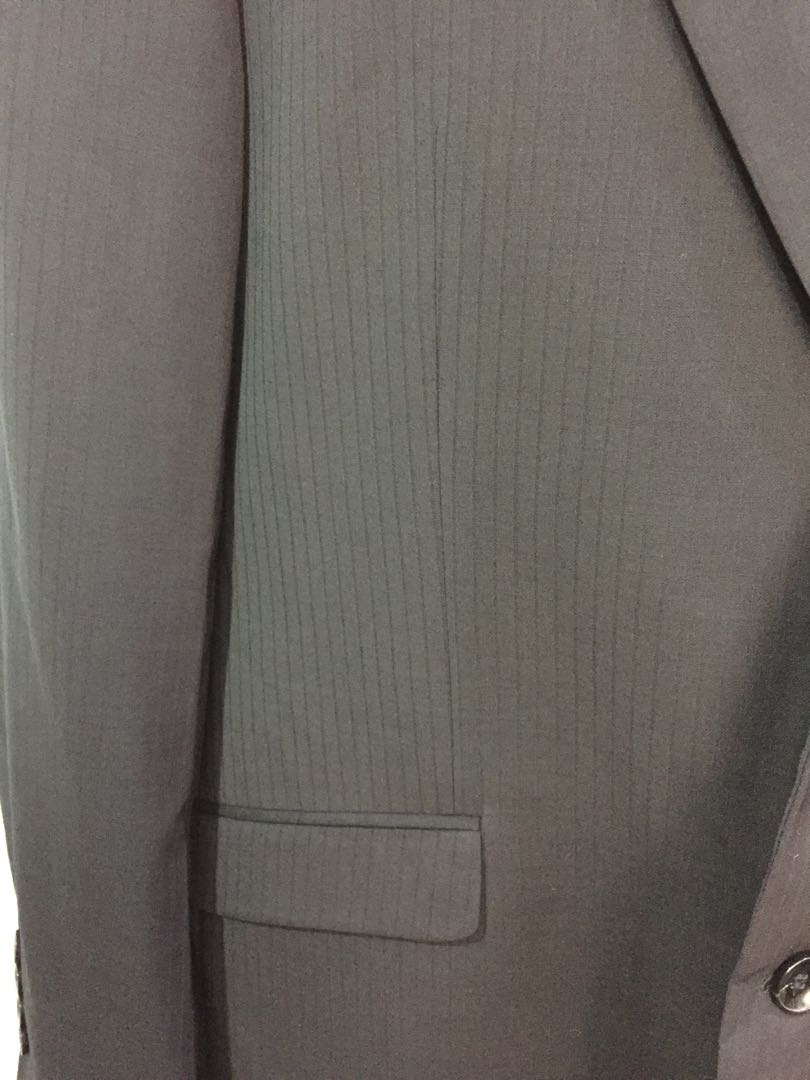 COAT BENVENUTO PURPLE LABEL PURE WOOL WITH PANTS, Men's Fashion, Coats ...