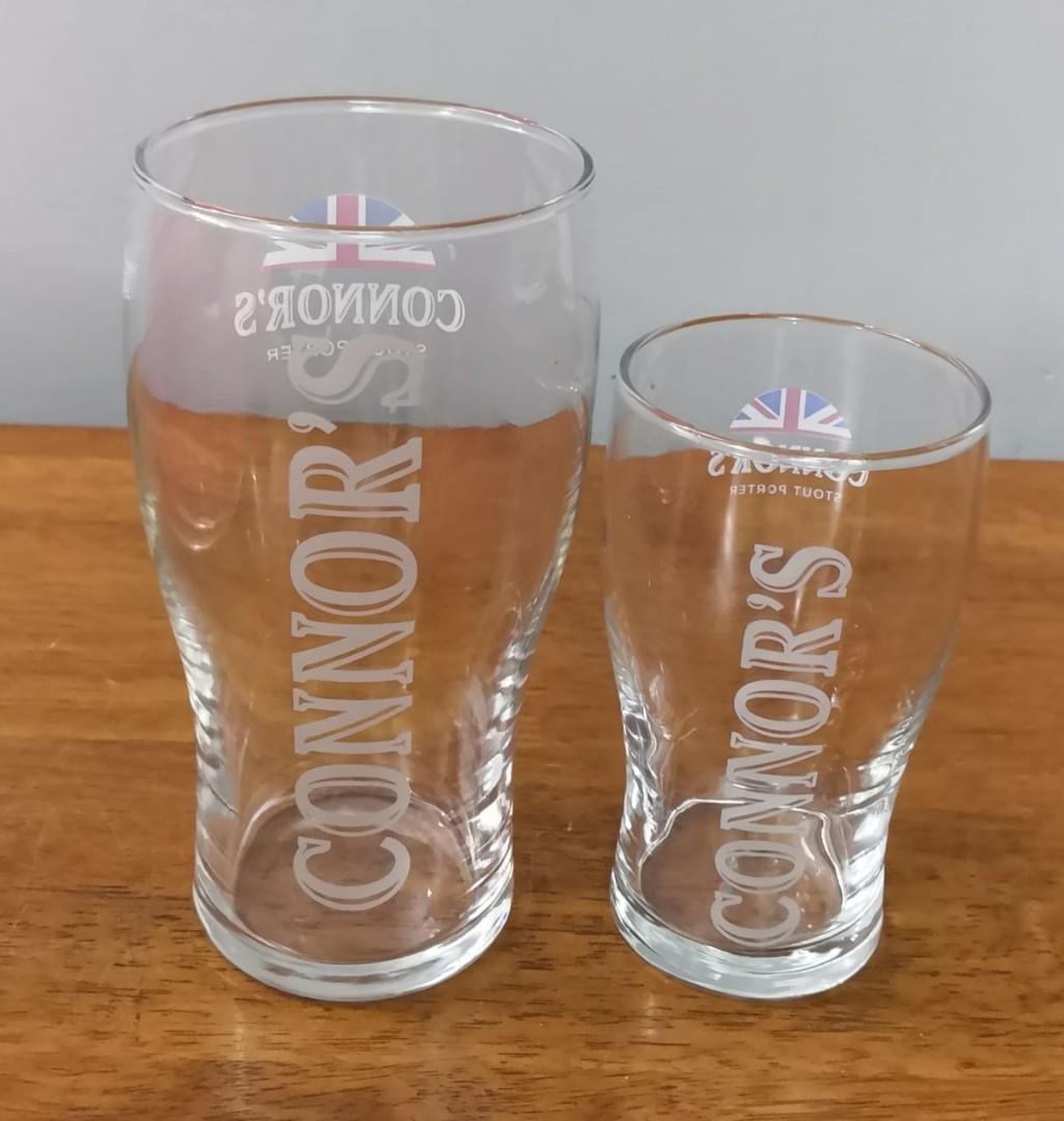 Connor's beer glass 2, Furniture & Home Living, Home Decor, Vases ...