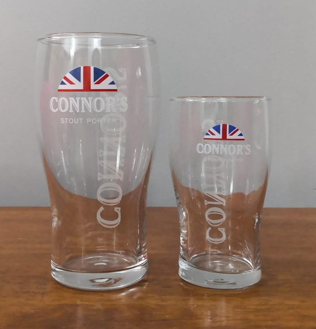 Connor's beer glass 2, Furniture & Home Living, Home Decor, Vases ...