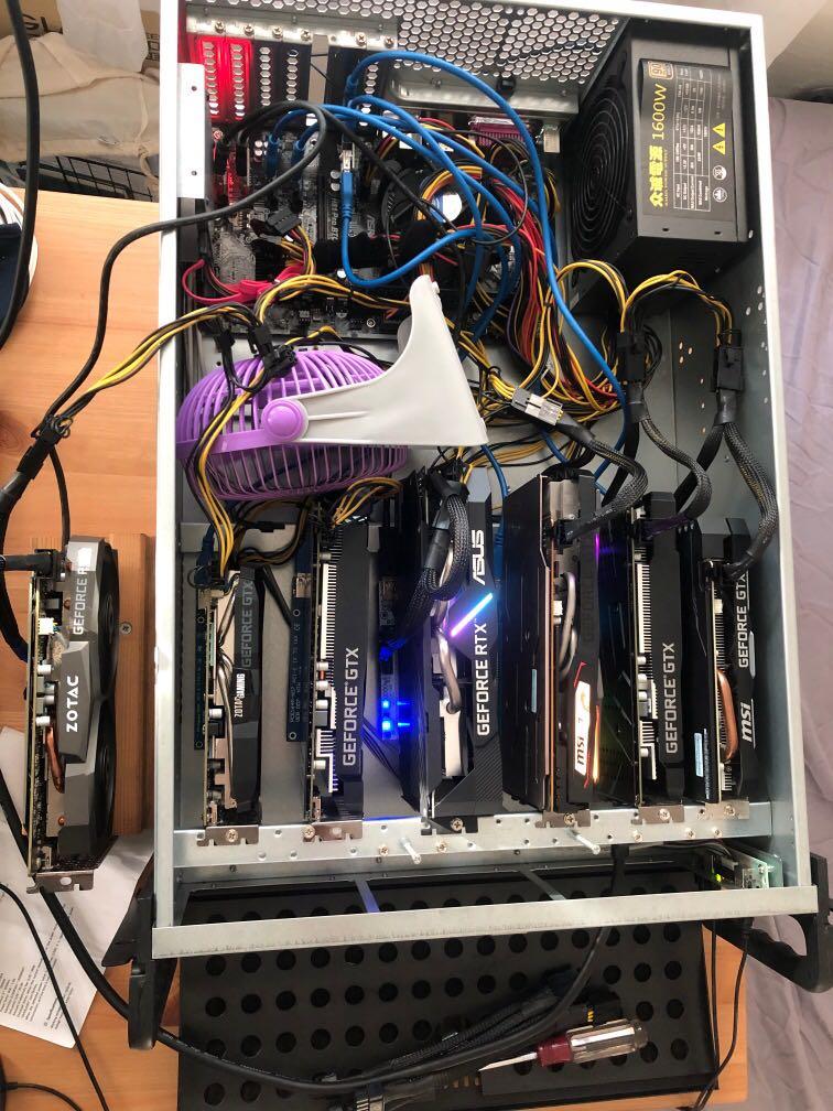 Server Skeleton Rig for sale, Computers & Tech, Desktops on Carousell