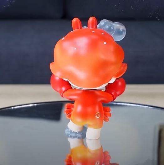 Dimoo Popmart Zodiac - Cancer (Cute Red Crab with Bubble and Pincer ...