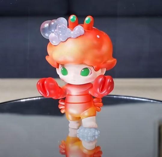Dimoo Popmart Zodiac - Cancer (Cute Red Crab with Bubble and Pincer ...