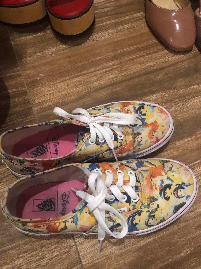 Disney Princess Vans, Women's Fashion, Footwear, Sneakers on Carousell