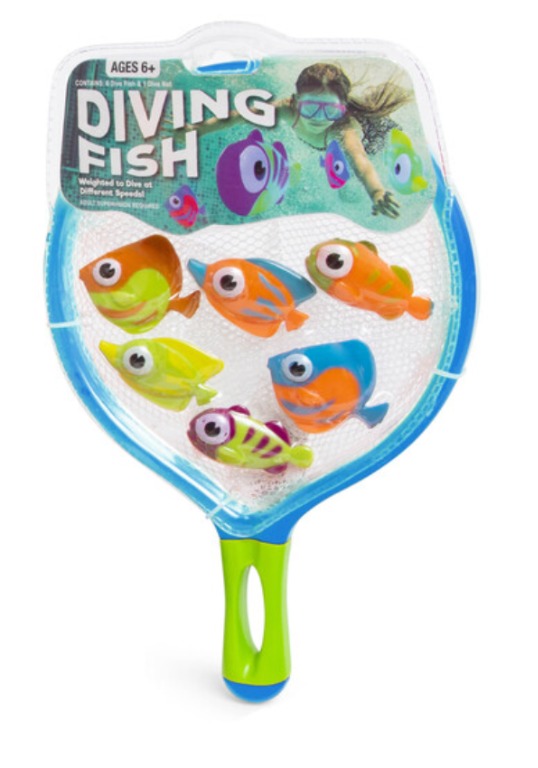 Diving Fish Weighted Dive Set, Hobbies & Toys, Toys & Games on Carousell