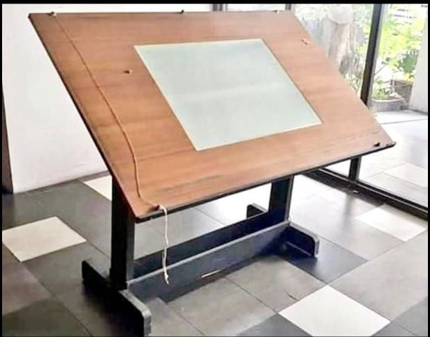 Drafting/ Tracing Table, Furniture & Home Living, Office Furniture ...
