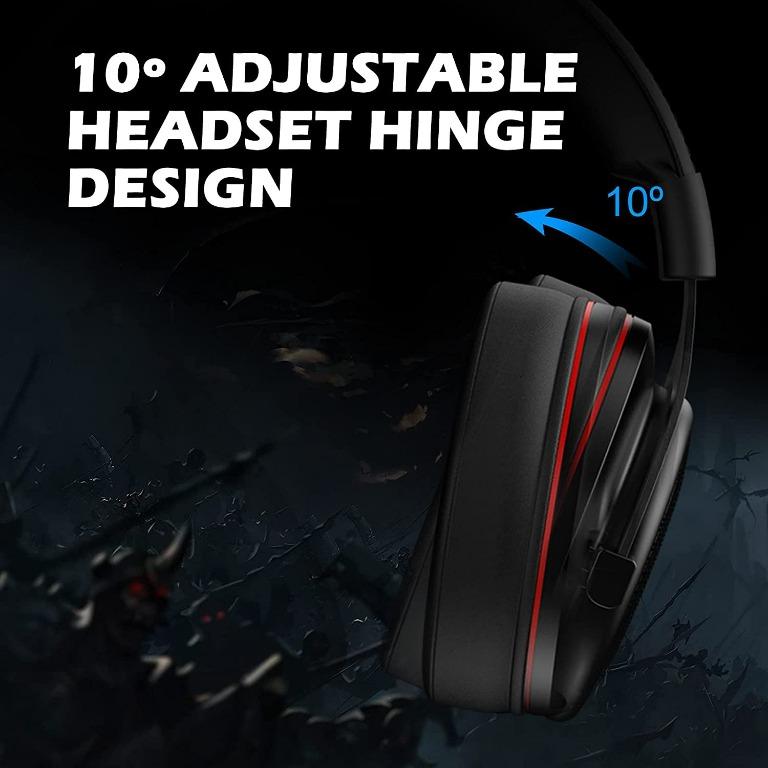 EKSA E900 Pro Gaming Headset 7.1 3D Surround Sound USB Gaming Headphone ...