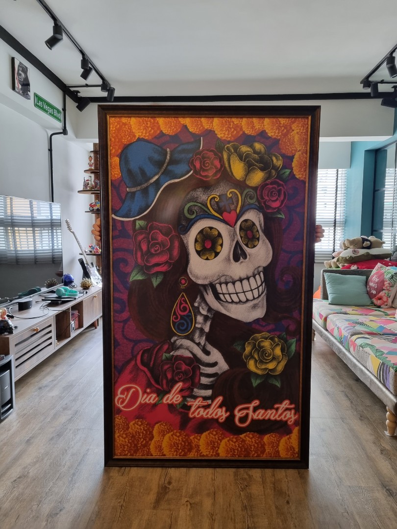 Felt Canvas Mexican Art, Furniture & Home Living, Home Decor, Frames ...