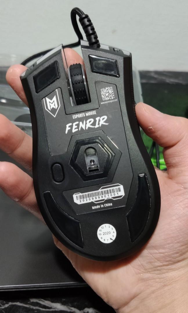 Fenrir Monsterx Wired Gaming Mouse, Computers & Tech, Parts ...
