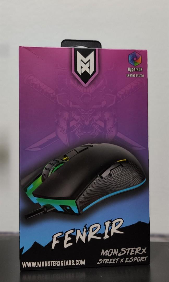Fenrir Monsterx Wired Gaming Mouse, Computers & Tech, Parts ...