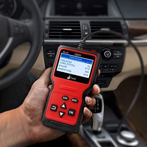 Foseal OBD2 Code Reader, OBD 2 Scanner Professional Enhanced Universal ...