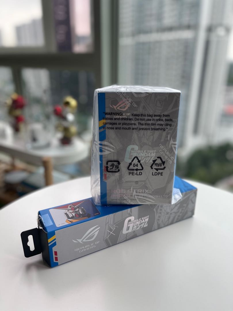 [Bundle Deal] ASUS ROG Strix Impact II Gundam + Sheath, Computers ...