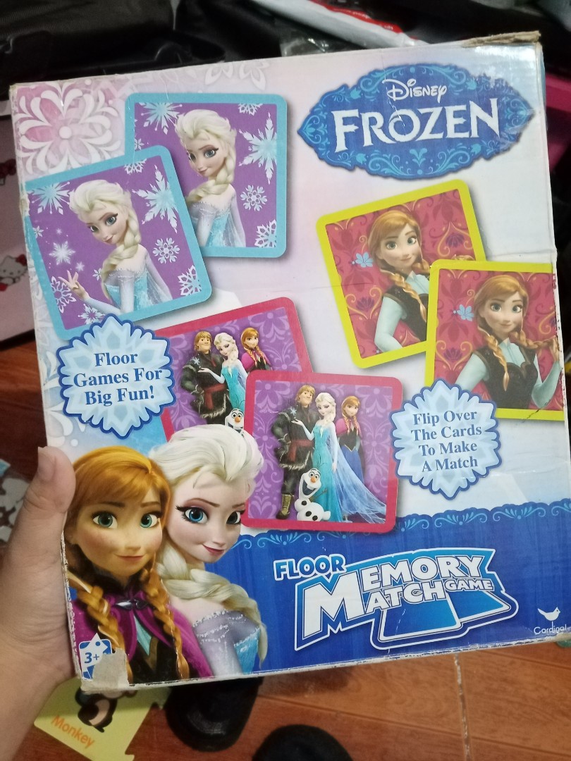 Frozen memory game, Hobbies & Toys, Stationary & Craft, Occasions & Party Supplies on Carousell