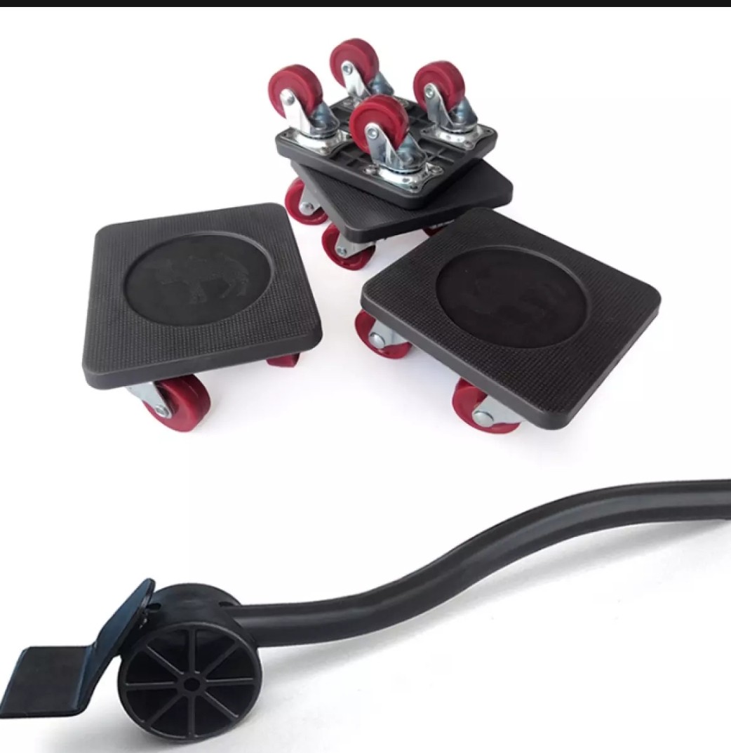Heavy Furniture Moving Rollers x 4 and Lifter Bar x 1, Furniture & Home ...