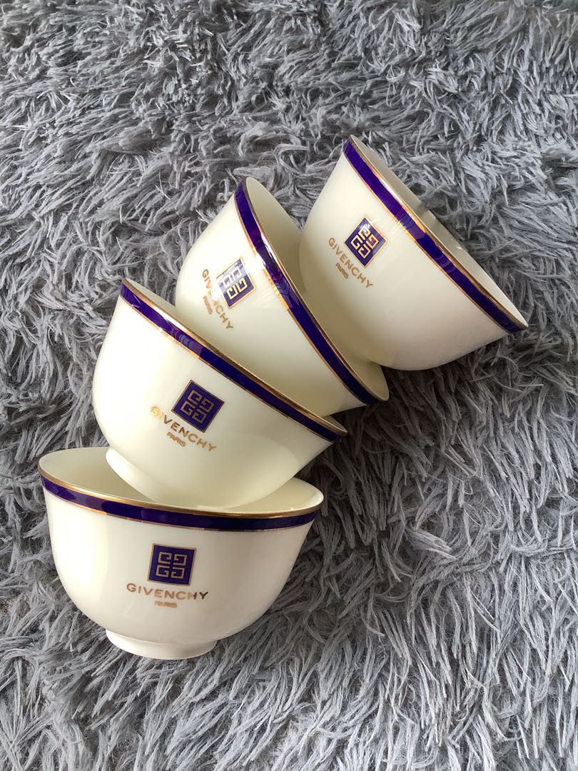 Givenchy Short Tea Cups, Furniture & Home Living, Kitchenware ...