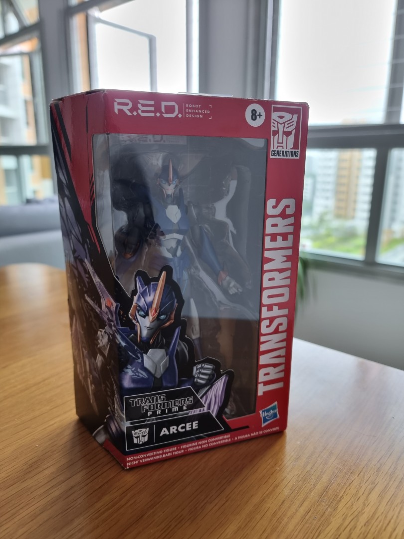 Hasbro Transformers RED - Arcee, Hobbies & Toys, Toys & Games on Carousell