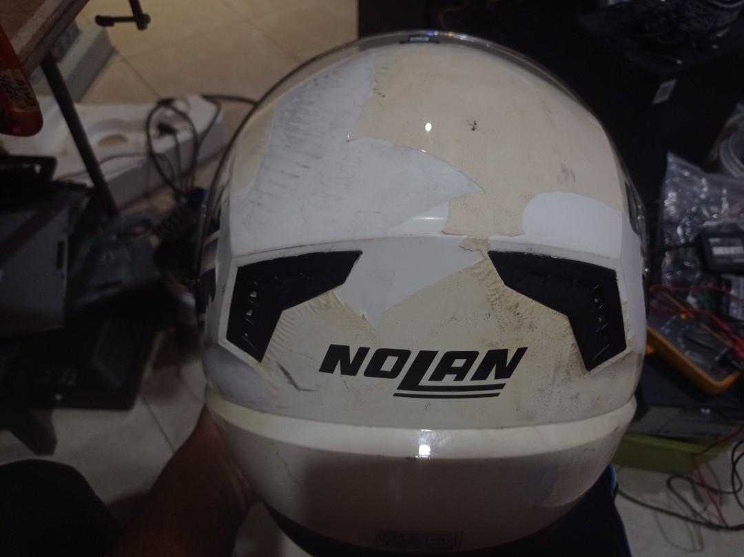 HELMET FULL FACE - NOLAN N104, Motorbikes on Carousell