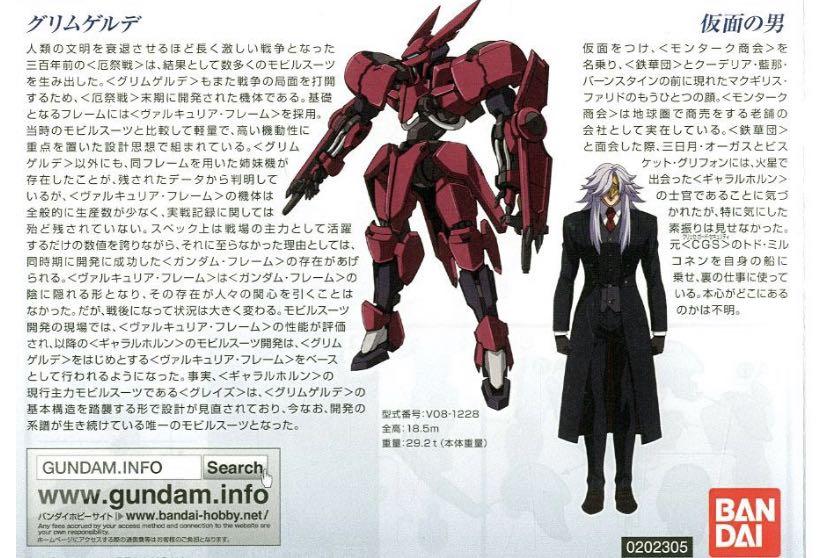 HG Grimgerde Gundam IBO Gunpla, Hobbies & Toys, Toys & Games on Carousell