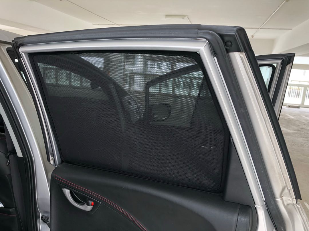 Honda Fit Magnetic Window Shed, Car Accessories, Accessories on Carousell
