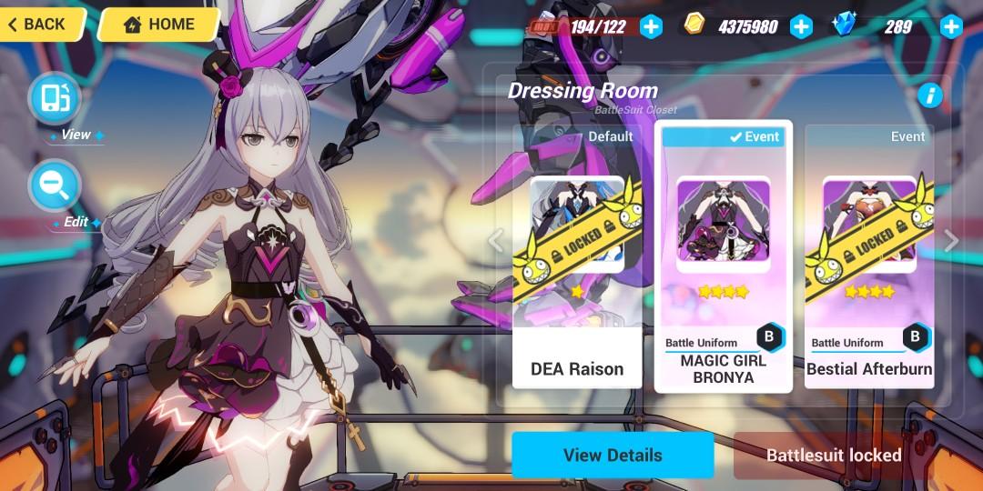 Honkai Impact 3 SEA Mobius 2/4 Account, Video Gaming, Gaming ...