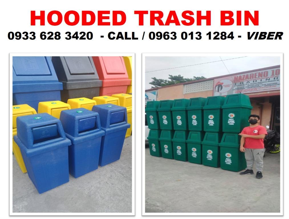 Hooded Trash bin Swing Trash bin, Commercial & Industrial, Industrial ...
