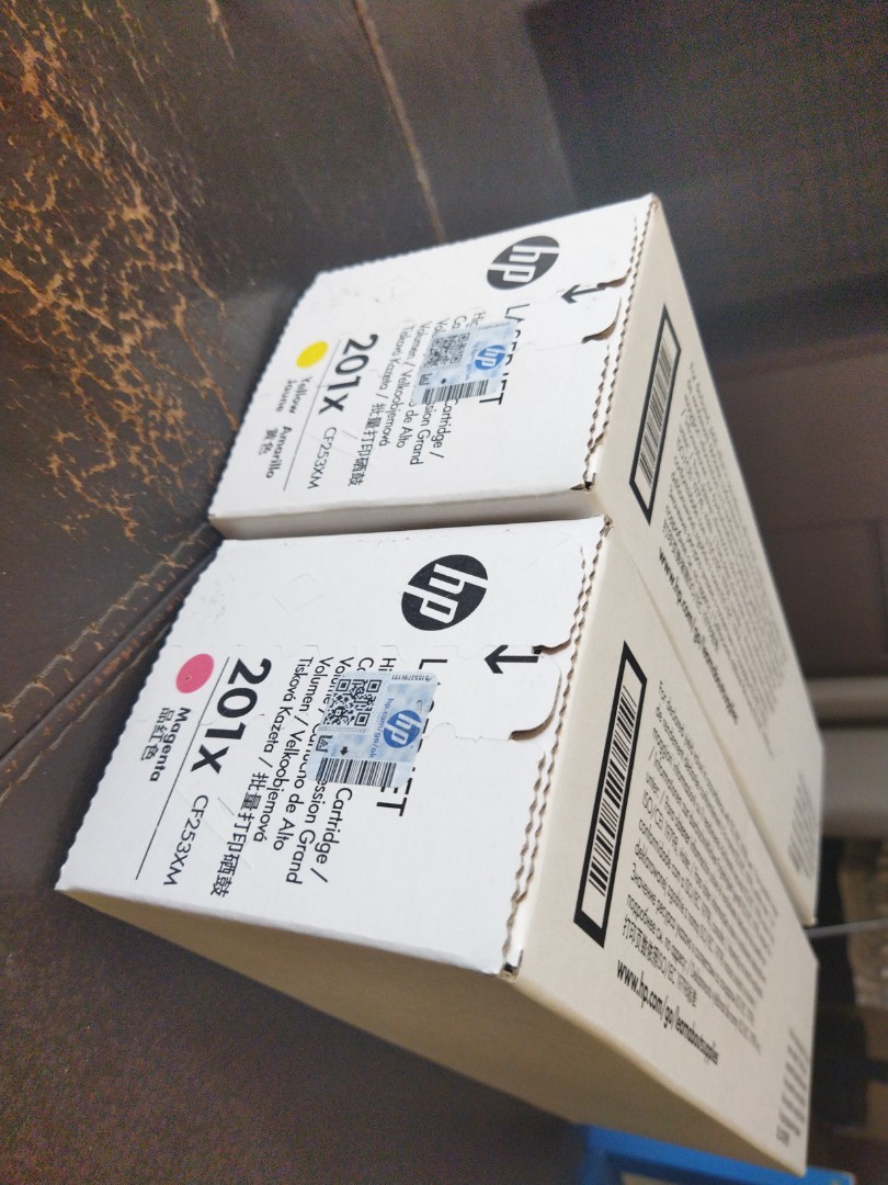 HP laserjet cartridge 201 new in box, Computers & Tech, Printers ...