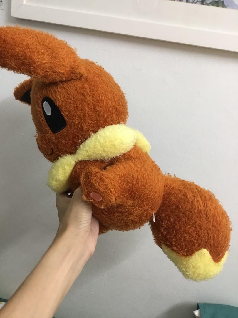 Huge Eevee From Pokemon Plush Kutsurogi Time Banpresto Prize Plush ...