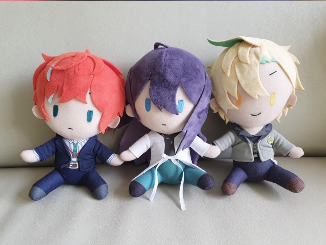 Hypmic (Hypnosis Microphone) MTR plushie (doppo, hifumi, jakurai ...