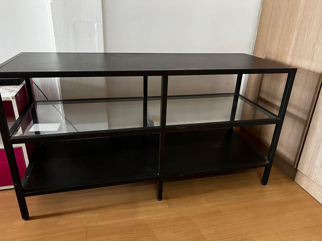 IKEA tv console Vittsjo, Furniture & Home Living, Furniture, TV Consoles on Carousell