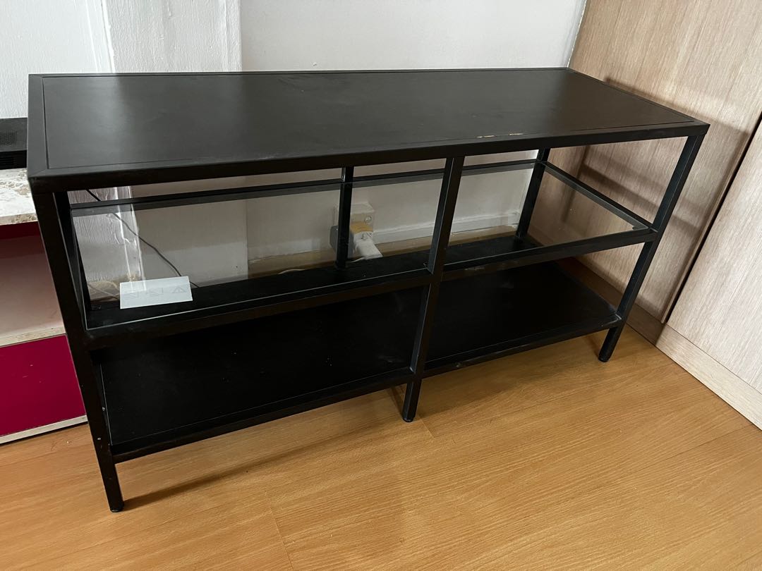 IKEA tv console Vittsjo, Furniture & Home Living, Furniture, TV Consoles on Carousell
